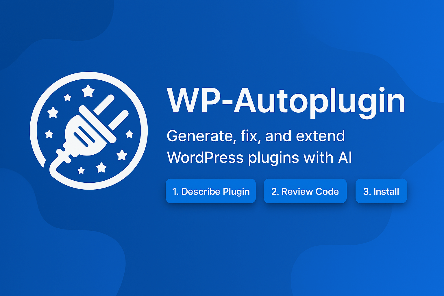WP-Autoplugin - AI-Powered WordPress Plugin Creation